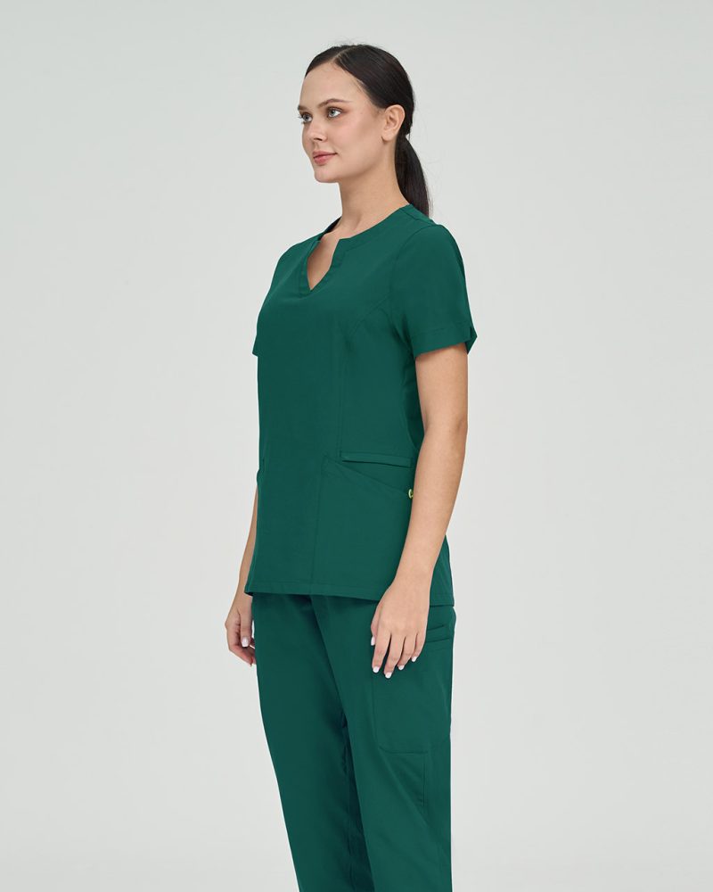 Ellen Dollar Bill Scrub Top - Scrubness