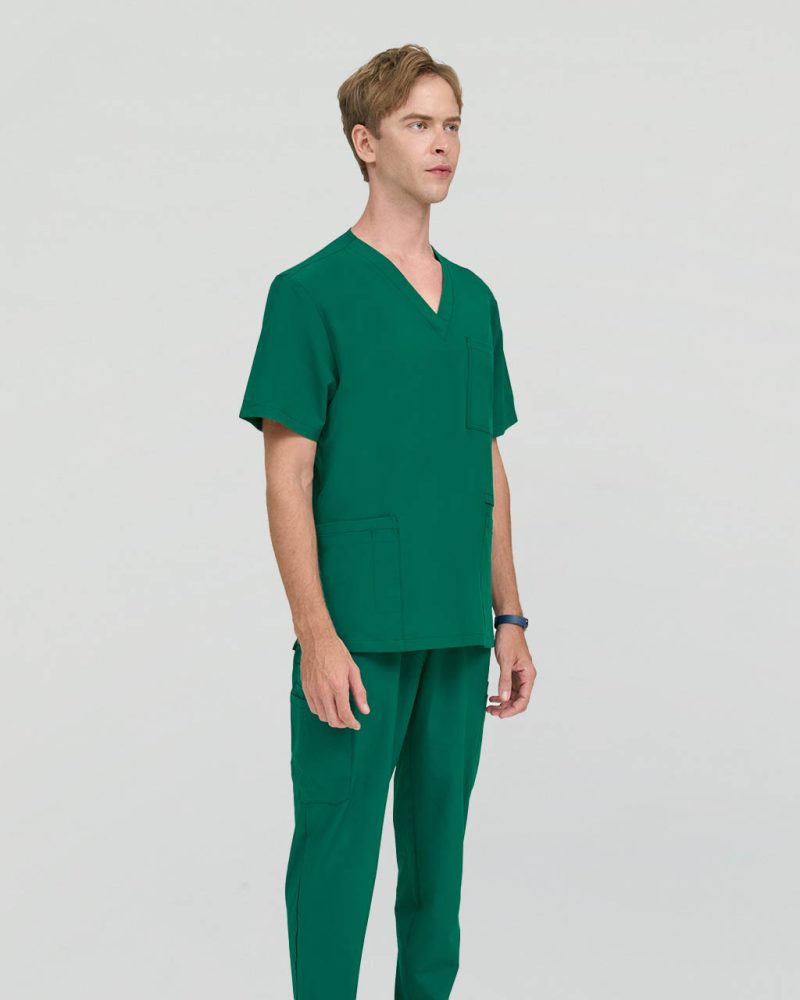 Charlie Dollar Bill Scrub Top - Scrubness