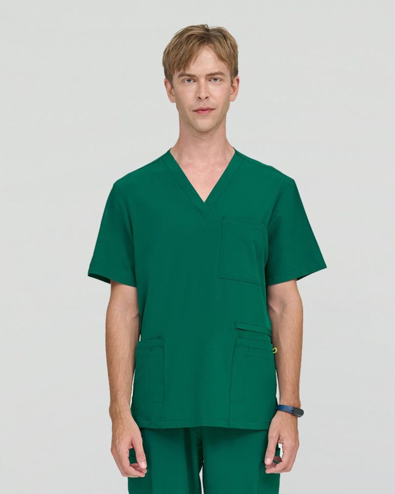 Charlie Dollar Bill Scrub Top - Scrubness