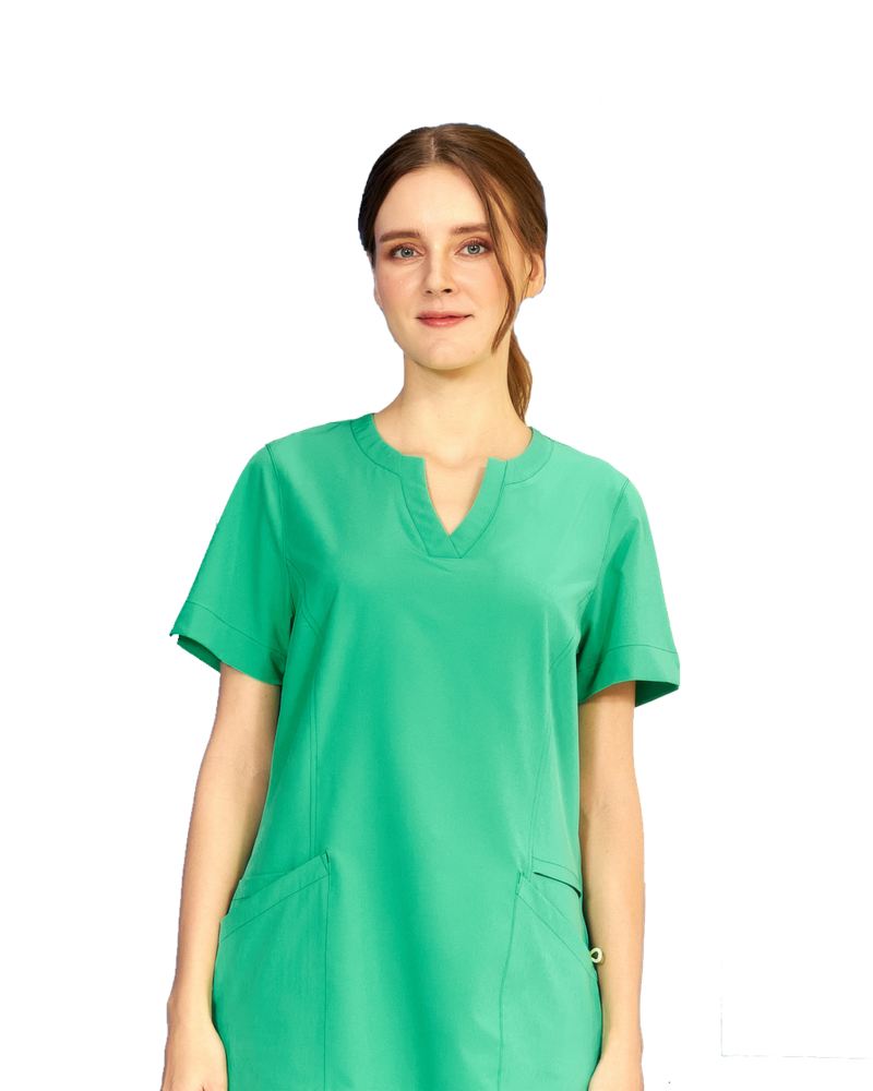 Ellen Shrek Scrub Top - Scrubness