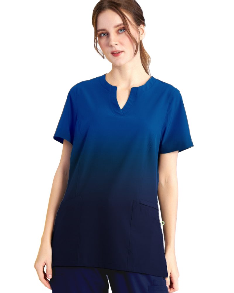 Twilight Ombre Scrub Top - Scrubness